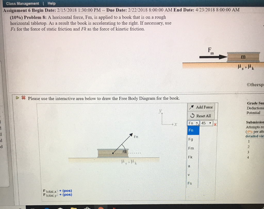 Solved: Class Management I Help Assignment 6 Begin Date: 2... | Chegg.com