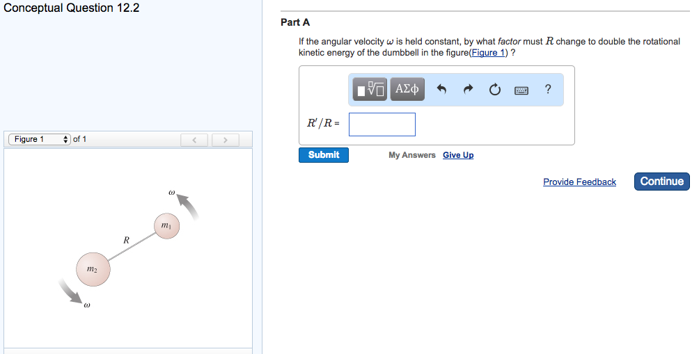 Solved If the angular velocity omega is held constant, by | Chegg.com