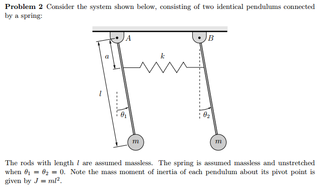 Solved: Problem 2 Consider The System Shown Below, Consist... | Chegg.com