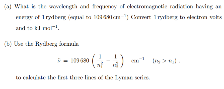 Solved: What Is The Wavelength And Frequency Of Electromag... | Chegg.com