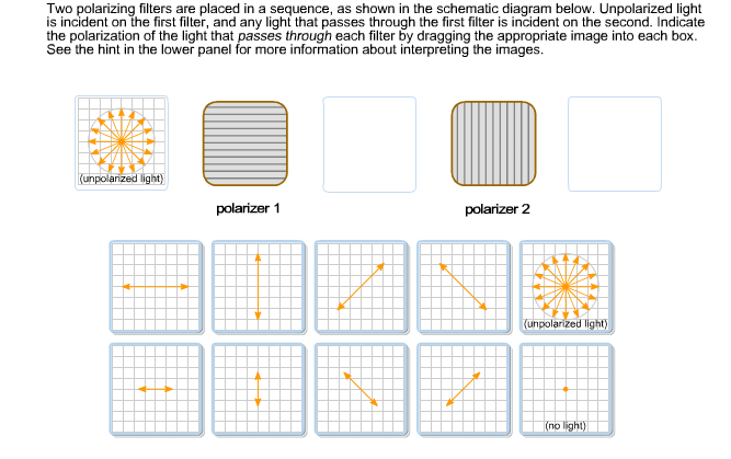 Solved: Two Polarizing Filters Are Placed In A Sequence, A... | Chegg.com