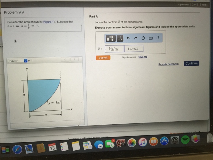 Solved Consider The Area Shown In Figure 1 Suppose That A