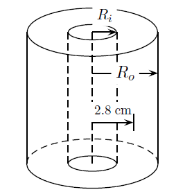 Solved: Consider The Long, Hollow Cylinder Shown Below. It... | Chegg.com
