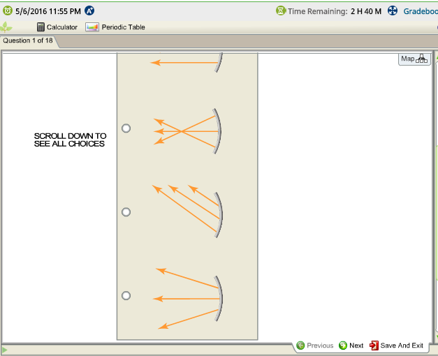 Solved: Below Is A Diagram Showing Parallel Rays Of Light ... | Chegg.com