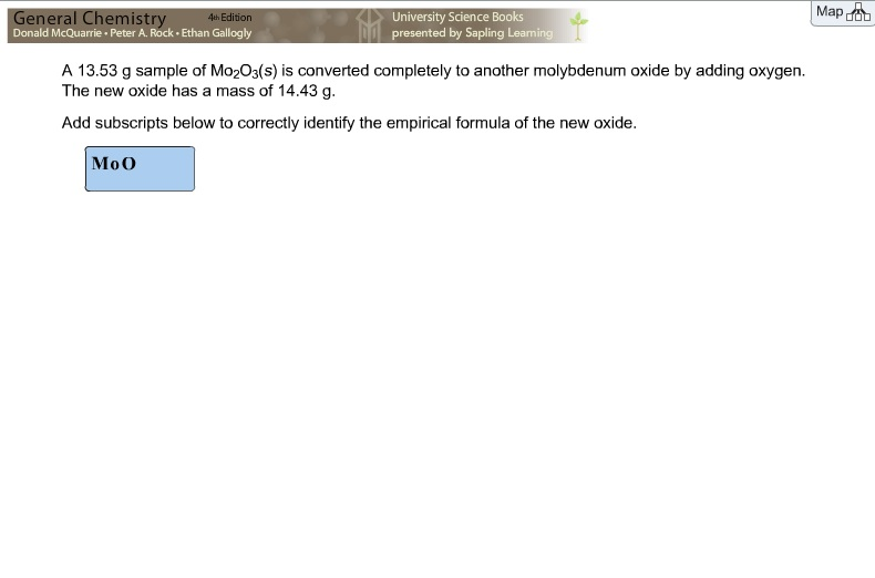 Solved: A 13.53 G Sample Of Mo2O3(s) Is Converted Complete... | Chegg.com