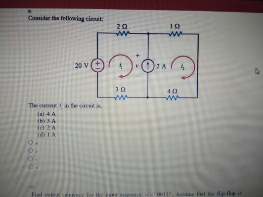 Solved: Consider The Following Circuit: The Current I_1 In... | Chegg.com