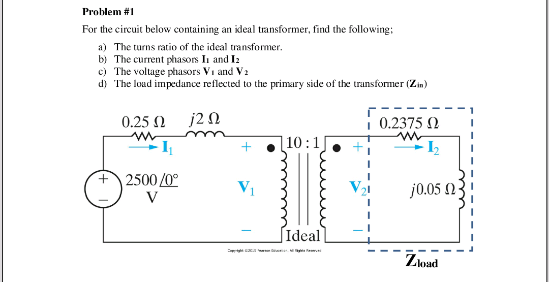 Solved For the circuit below containing an ideal | Chegg.com