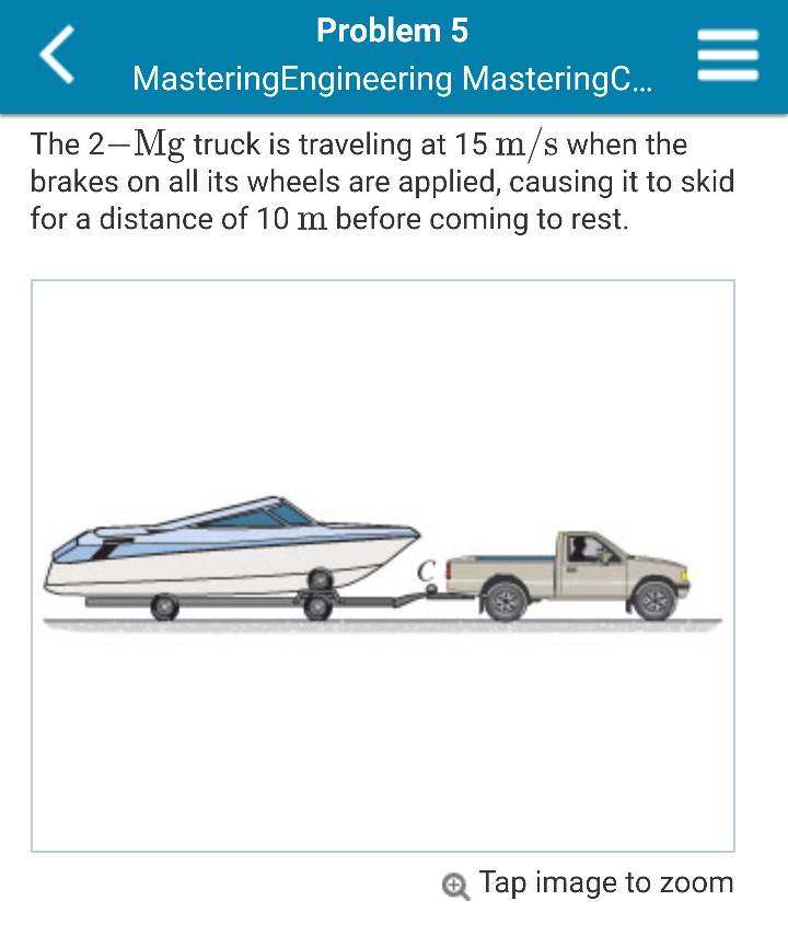 Solved Problem5 MasteringEngineering MasteringC..._ The 2-Mg | Chegg.com