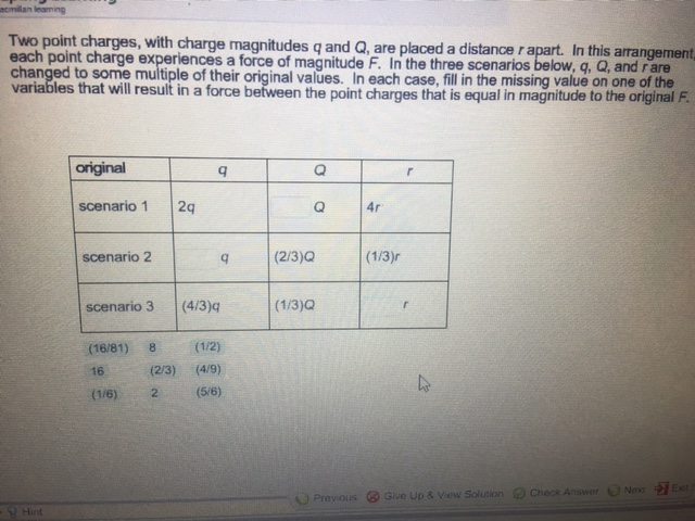 Solved: Two Point Charges, With Charge Magnitudes Q And Q,... | Chegg.com