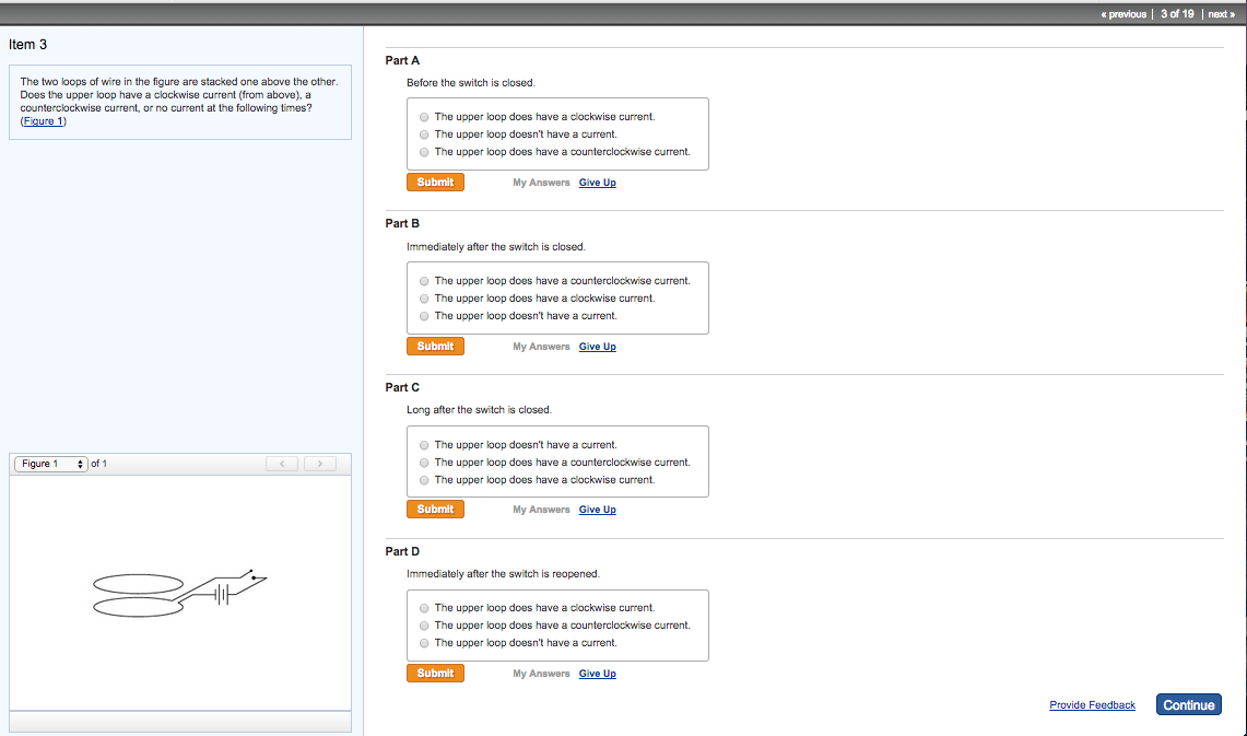 Solved: The Two Loops Of Wire In The Figure Are Stacked On... | Chegg.com