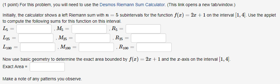 Solved: 1 Point) For This Problem, You Will Need To Use Th... | Chegg.com