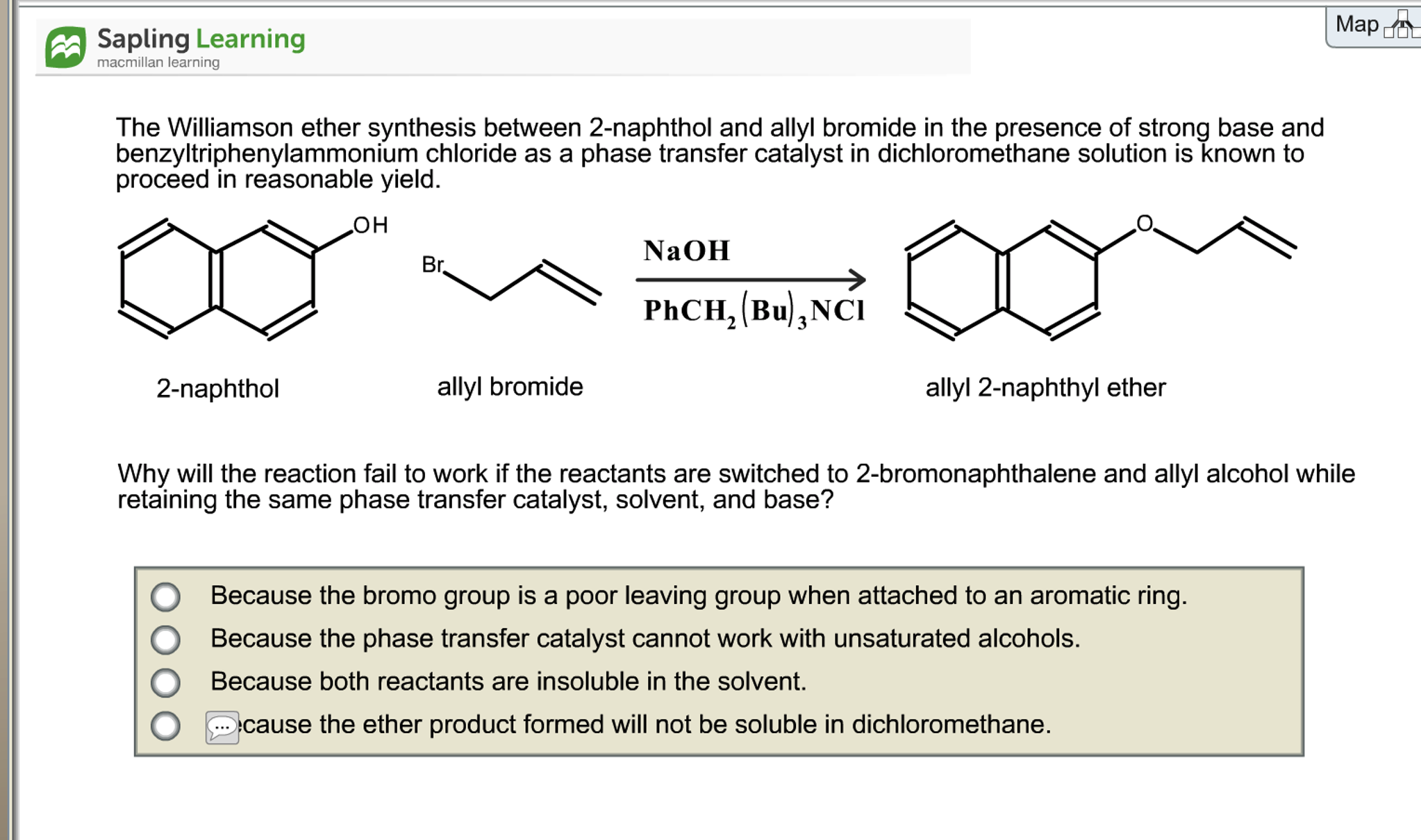 Solved A Sapling Learning Macmillan Learning The Williams