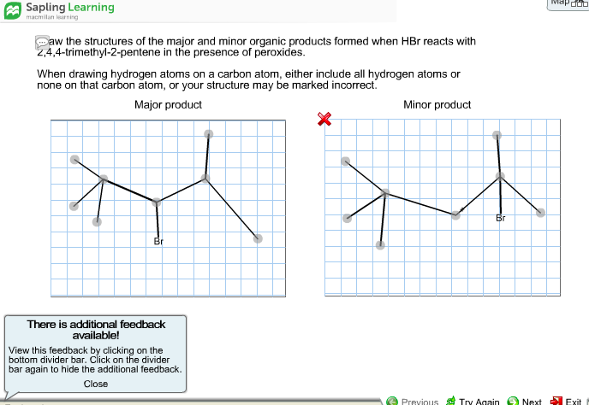 Solved: A Sapling Learning Daw The Structures Of The Major... | Chegg.com