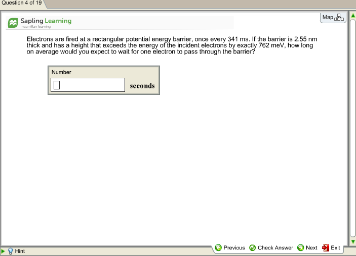 Solved: Question 4 Of 19 Map Sapling Learning Electrons Ar... | Chegg.com