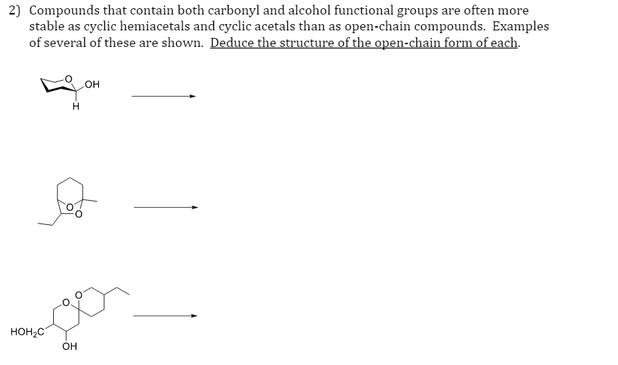 Solved Compounds that contain both carbonyl and alcohol | Chegg.com
