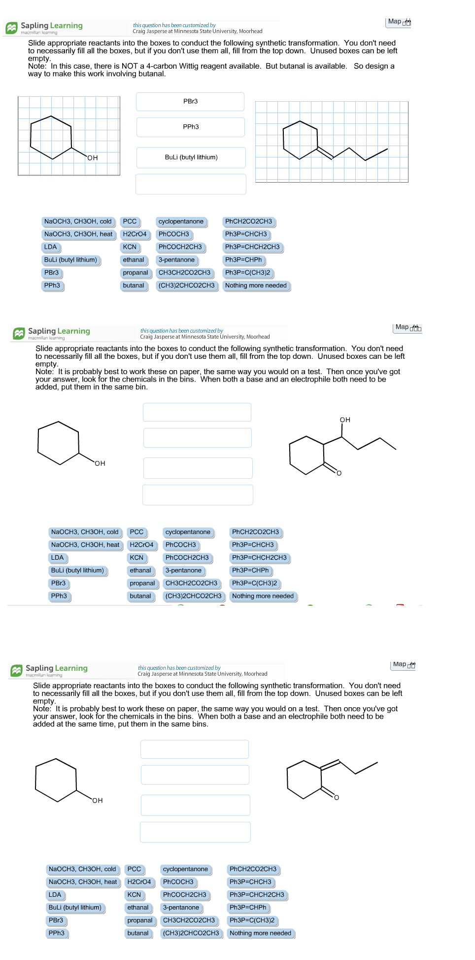 Solved: Slide Appropriate Reactants Into The Boxes To Cond... | Chegg.com
