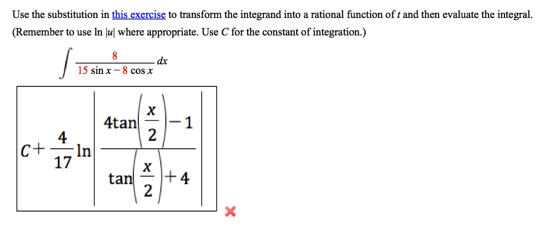 Solved: Use The Substitution In This Exercise To Transform... | Chegg.com