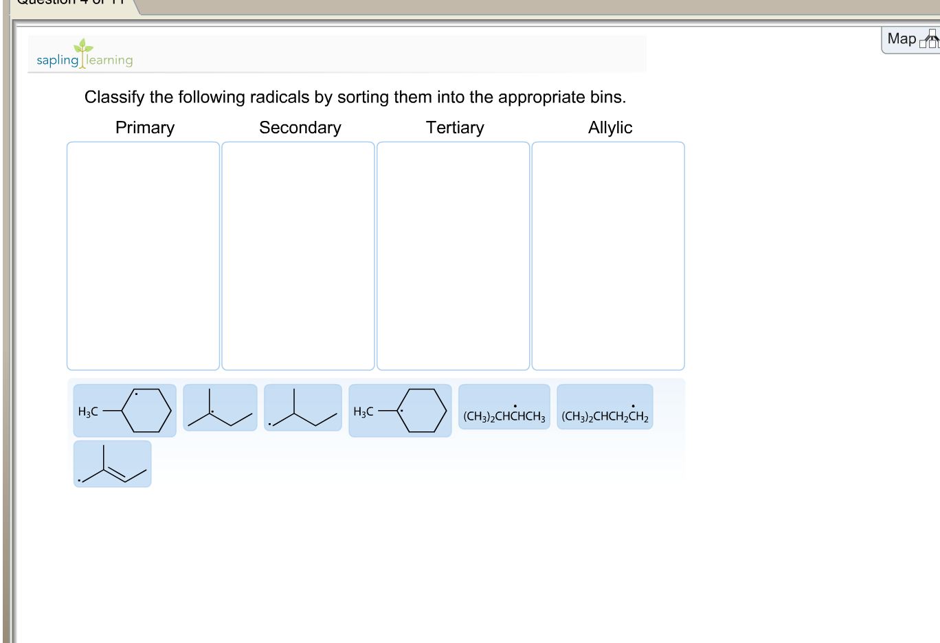 Solved: Sapling Earning Classify The Following Radicals By... | Chegg.com Solved: Sapling Earning Classify The Following Radicals By... | Chegg.com