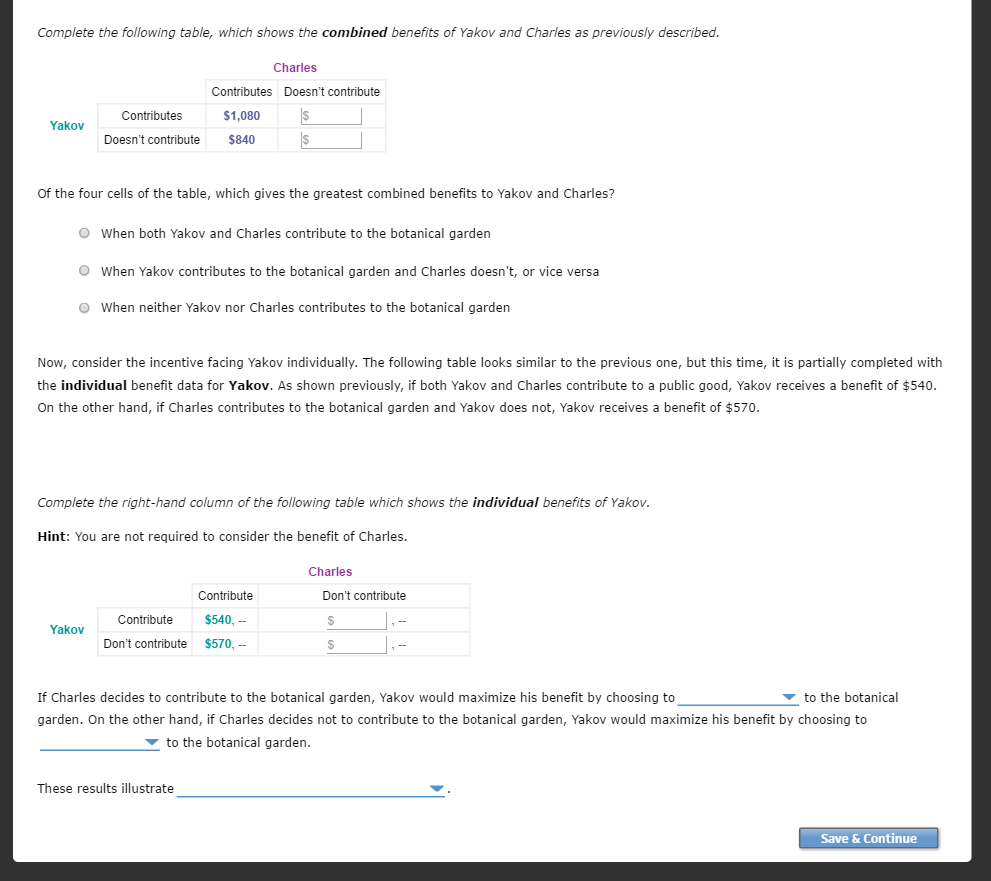 Solved: 3. Voluntary Contributions Toward A Public Good Ya... | Chegg.com