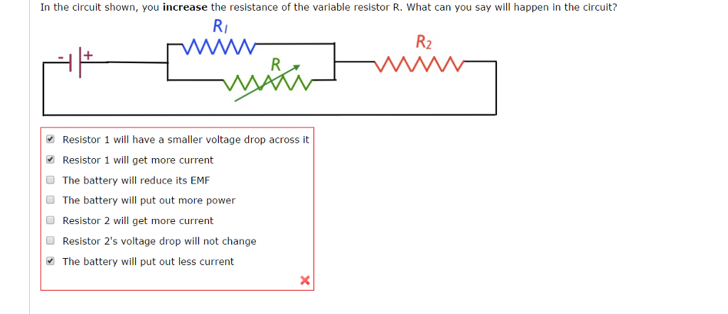 Solved: In The Circuit Shown, You Increase The Resistance ... | Chegg.com