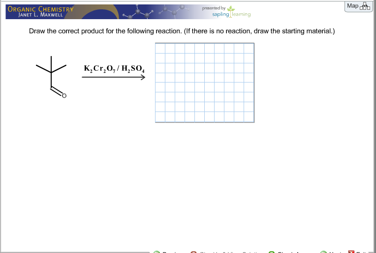 Solved Draw The Correct Product For The Following Reaction
