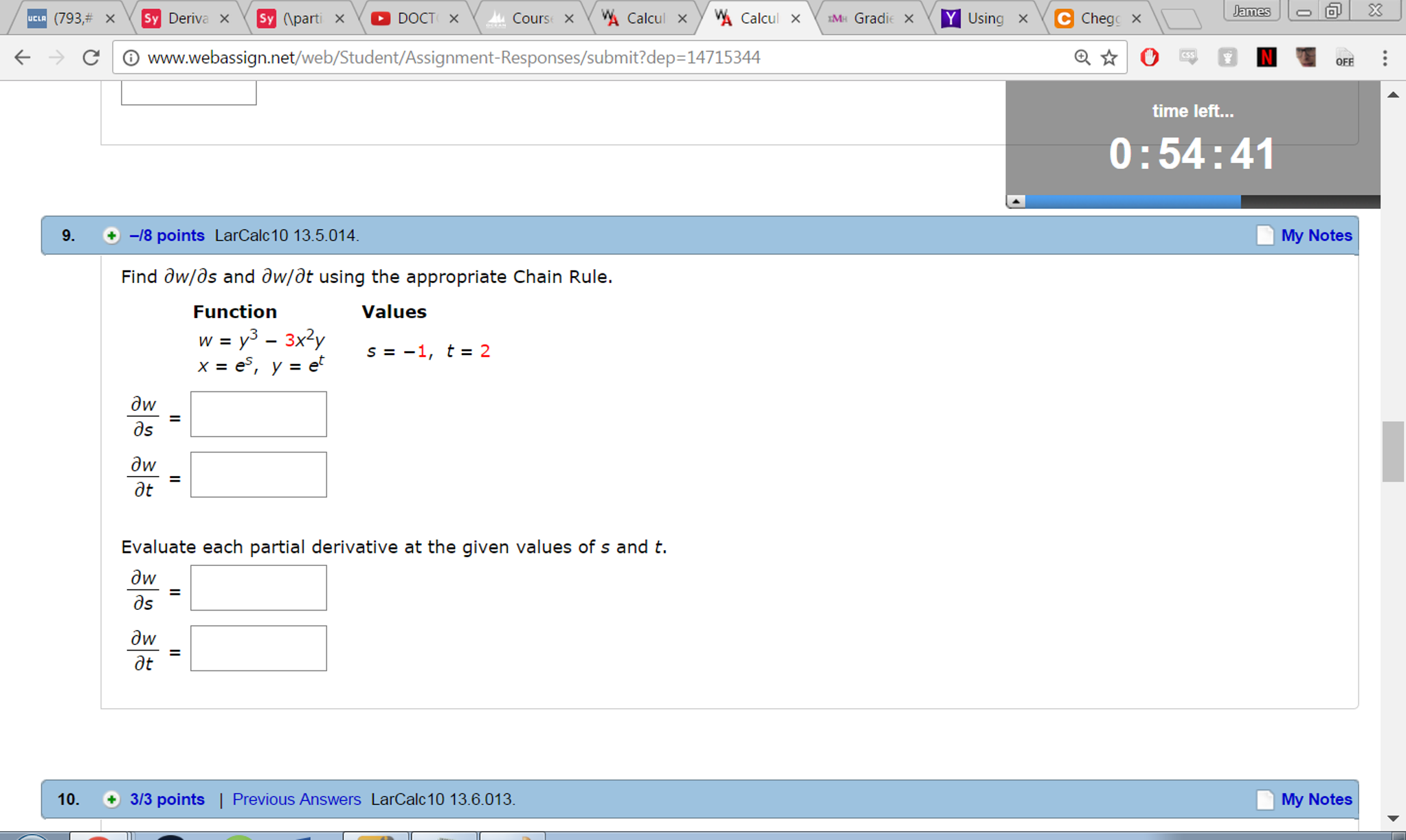 Calculus Archive | November 06, 2016 | Chegg.com
