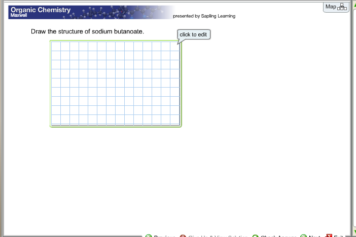 Solved: Map Organic Chemistry Maxwell Presented By Sapling... | Chegg.com