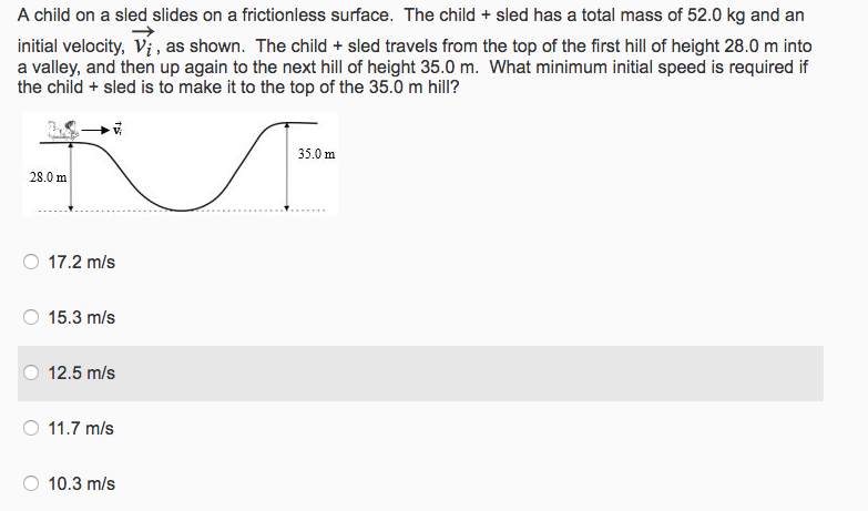 Solved: A Child On A Sled Slides On A Frictionless Surface... | Chegg.com