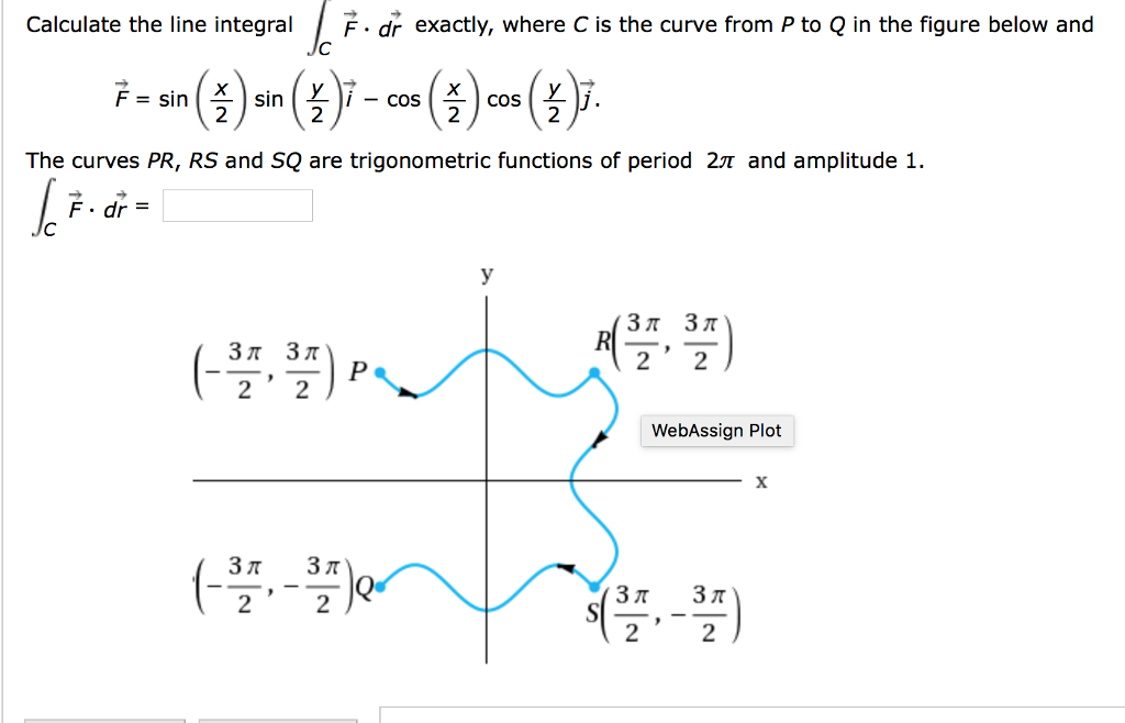 Solved: Calculate The Line Integral F. Dr Exactly, Where C... | Chegg.com