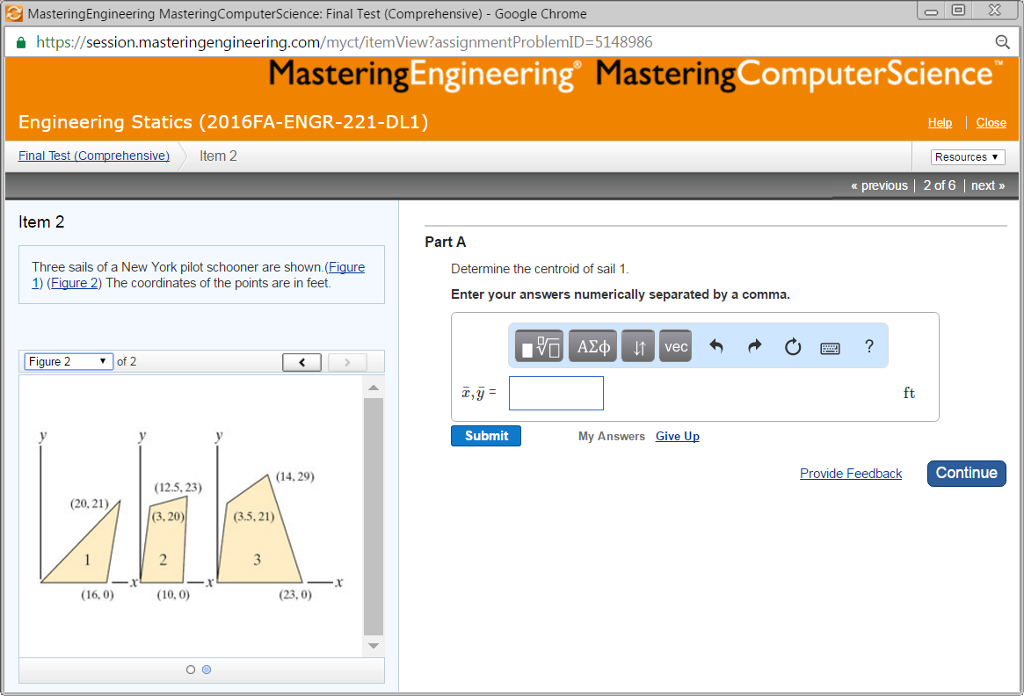 Solved: 23 Mastering Engineering M Ience: Final Test (Comp... | Chegg.com
