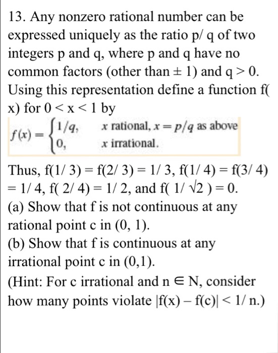 Solved Any nonzero rational number can be expressed uniquely | Chegg.com
