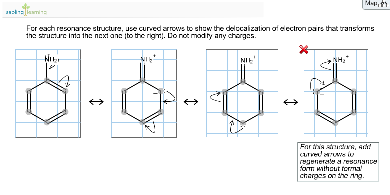 Solved: For Each Resonance Structure, Use Curved Arrows To... | Chegg.com