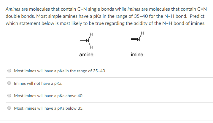 Solved: Amines Are Molecules That Contain C-N Single Bonds... | Chegg.com