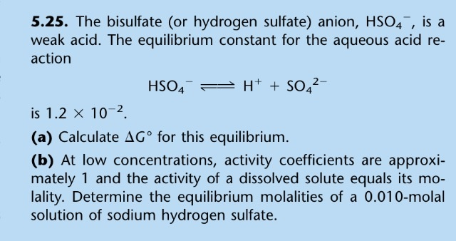 Bisulfate Ion Formula