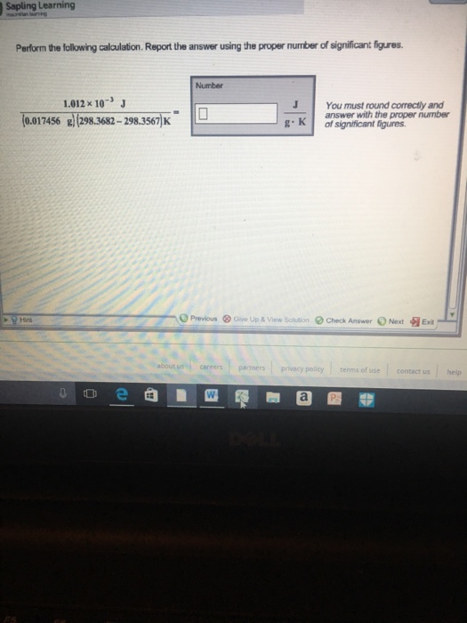 Solved: Perform The Following Calculation, Report The Answ... | Chegg.com Solved: Perform The Following Calculation, Report The Answ... | Chegg.com