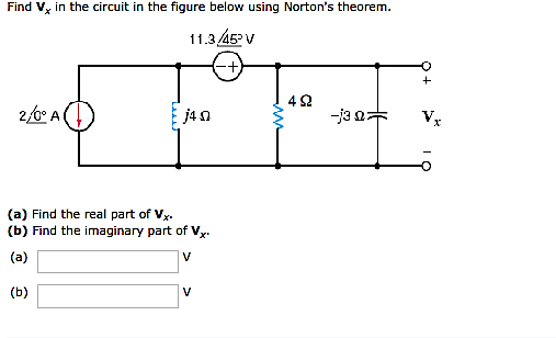 Solved: Find Vx In The Circuit In The Figure Below Using N... | Chegg.com Solved: Find Vx In The Circuit In The Figure Below Using N... | Chegg.com