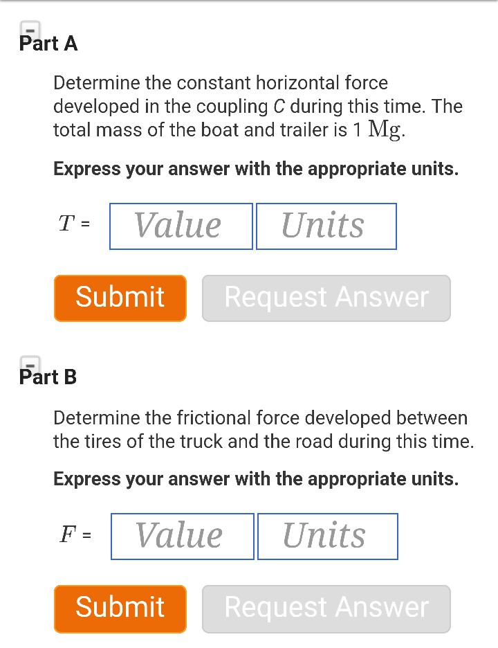 Solved Problem5 MasteringEngineering MasteringC..._ The 2-Mg | Chegg.com
