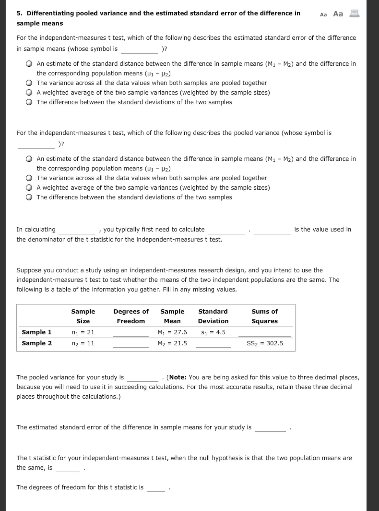 Pooled Variance Symbol