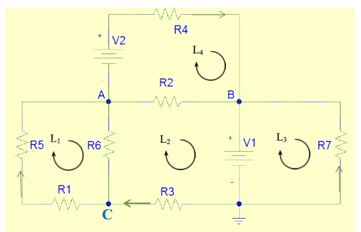 Solved: R1 R2 R3 R4 R5 R6 R7 0.9901 K? 1.9872 K? 3.840 K? ... | Chegg.com