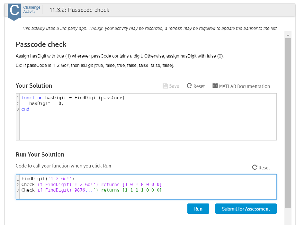 Solved Assign Hasdigit With True 1 Wherever Passcode Co