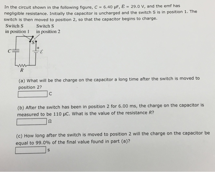 Solved In the circuit shown in the following figure, C = | Chegg.com