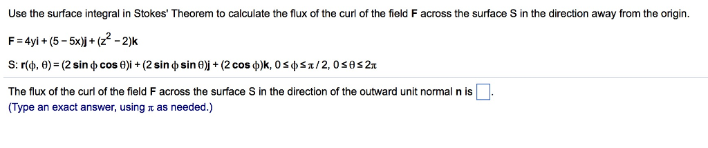 Solved Use the surface integral in Stokes' Theorem to | Chegg.com