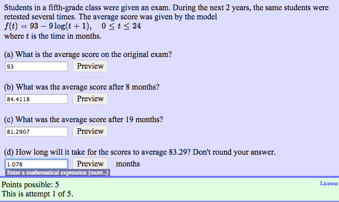 Solved Students in a fifth-grade class were given an exam. | Chegg.com Solved Students in a fifth-grade class were given an exam. | Chegg.com