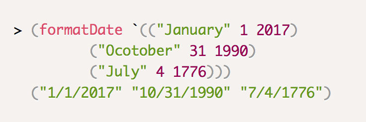 Map using Scheme language, Write a function named | Chegg.com