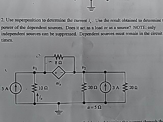 Solved Use superposition to determine the current ix. Use | Chegg.com