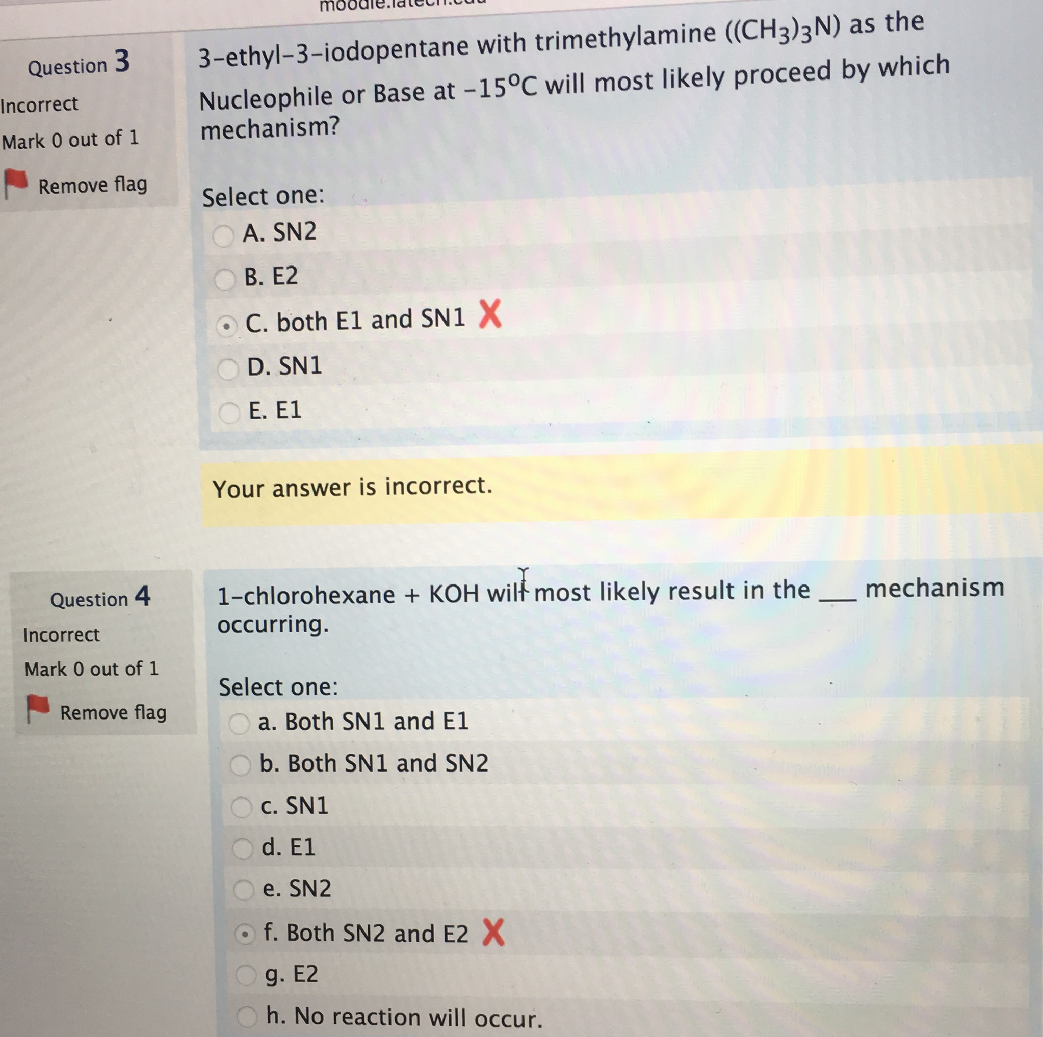 Solved Question 1 Bromomethane + potasssium amine (KNH2) | Chegg.com