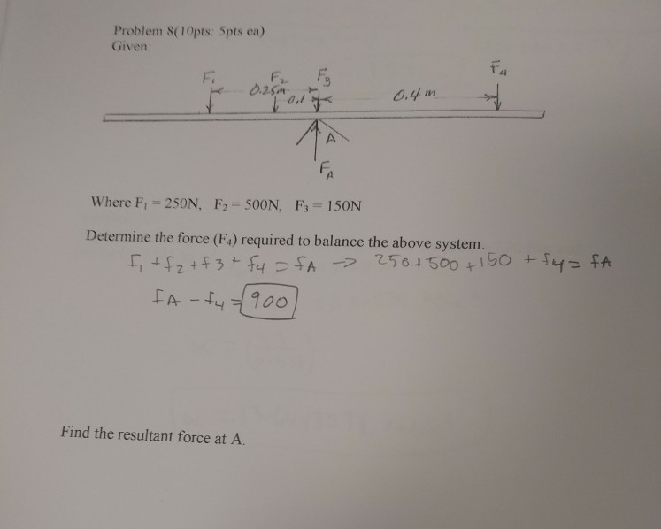 Solved Problem S(10pts: Spts ea) Given Ta a,i 0.4 m Fa Where | Chegg.com Solved Problem S(10pts: Spts ea) Given Ta a,i 0.4 m Fa Where | Chegg.com