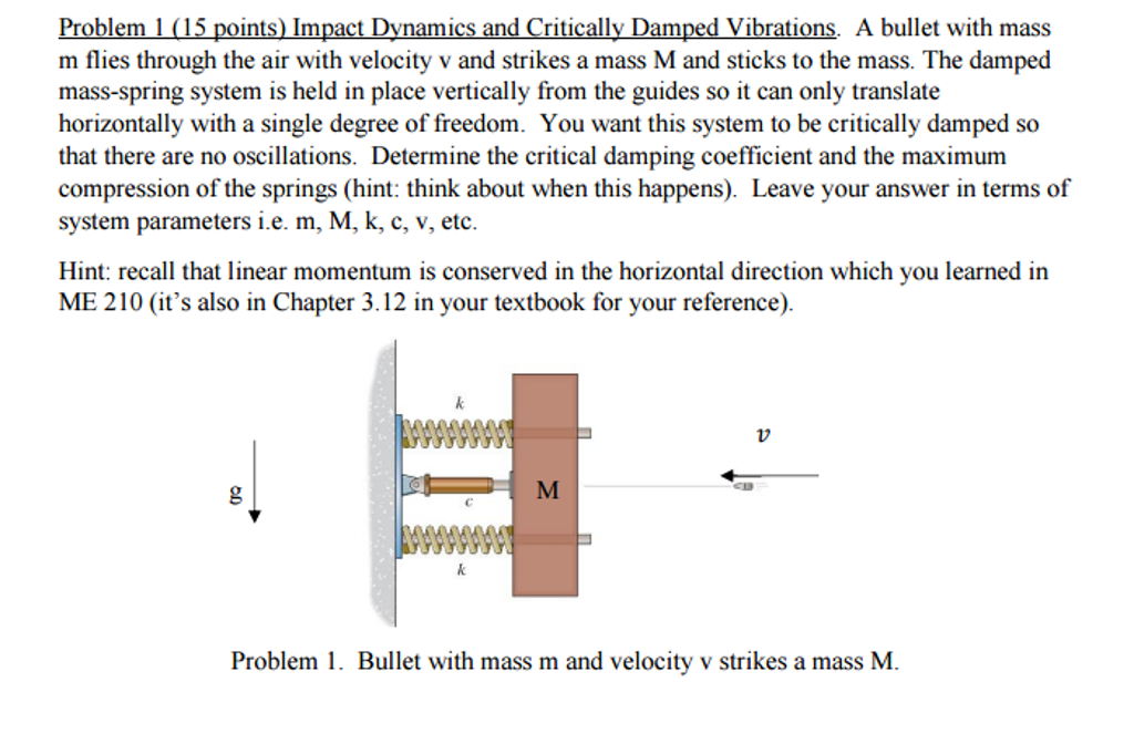 A bullet with mass m flies through the air with | Chegg.com A bullet with mass m flies through the air with | Chegg.com