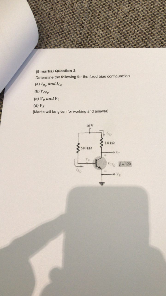 Solved (9 marks) Question 2 Determine the following for the | Chegg.com