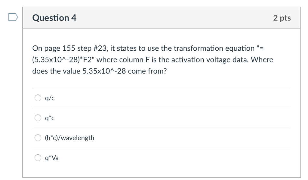 Solved Question 4 2 pts On page 155 step #23, it states to | Chegg.com